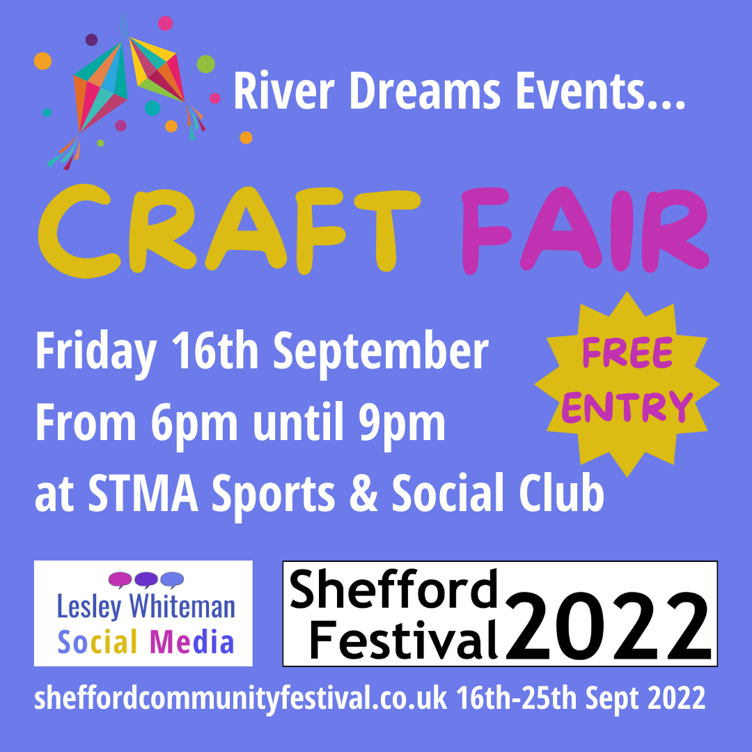 A new Craft Fair – in Shefford for the Community Festival